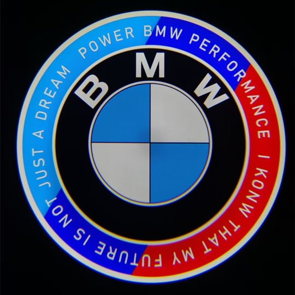 BMW 50th Anniversary Logo Door Projectors | Puddle Lights