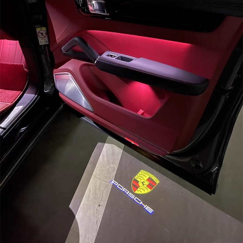 Porsche Door Lights | Puddle Lights