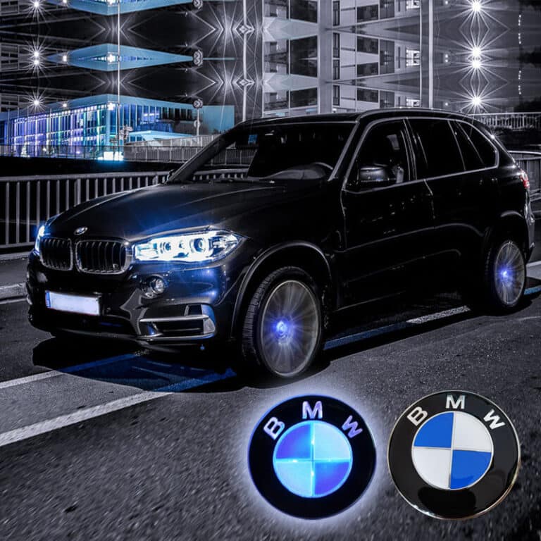 LED BMW Floating Center Cap | Puddle Lights