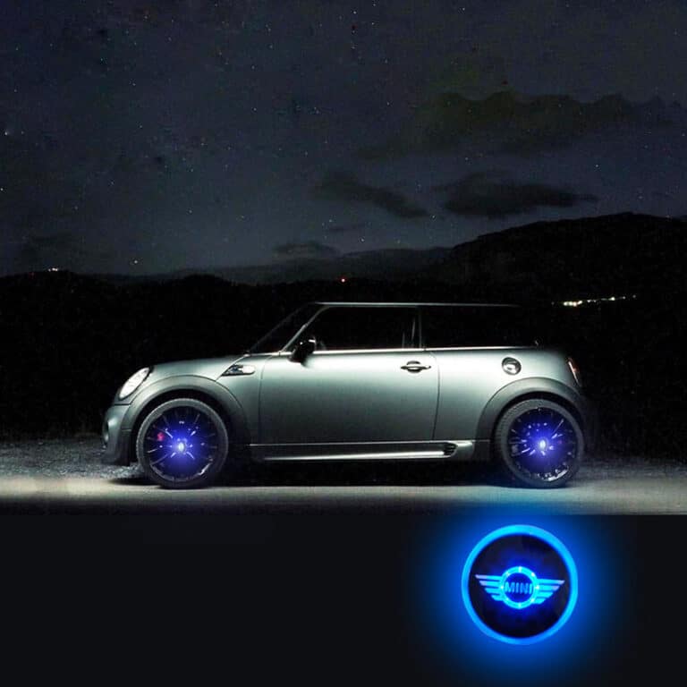 LED Mini Cooper Floating Center Cap | Puddle Lights