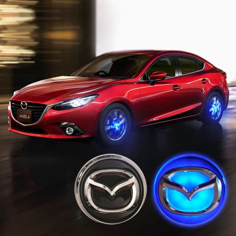 LED Mazda Floating Center Cap | Puddle Lights