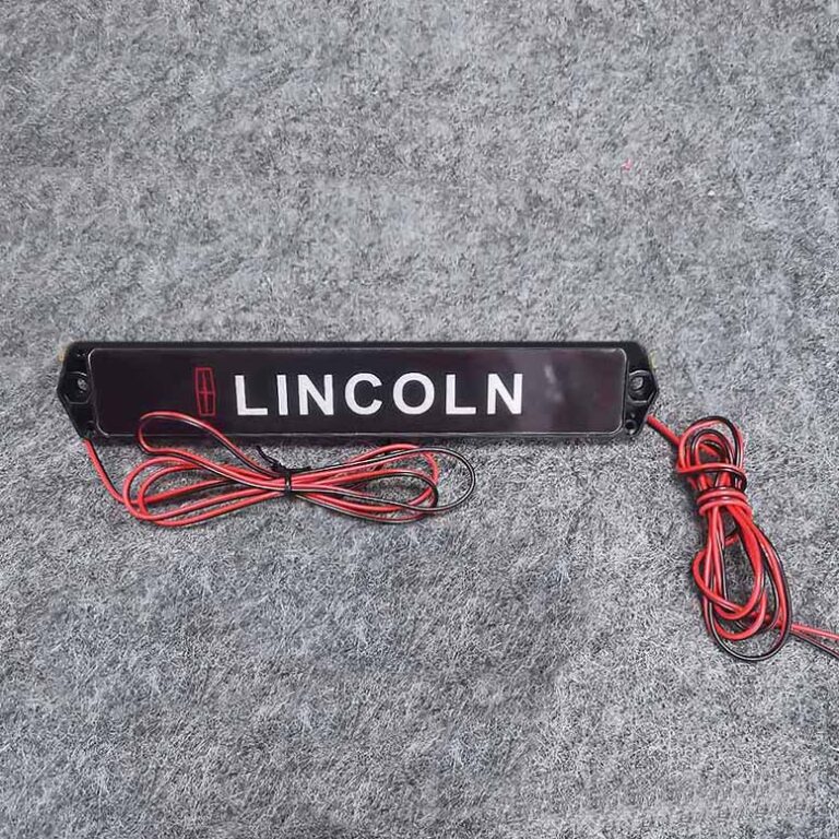LED Lincoln Emblem on Front Grill |Puddle Lights
