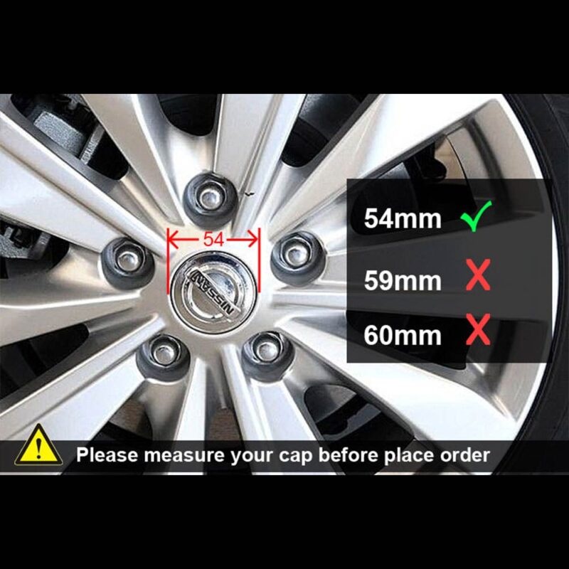 LED Nissan Floating Center Caps | Puddle Lights