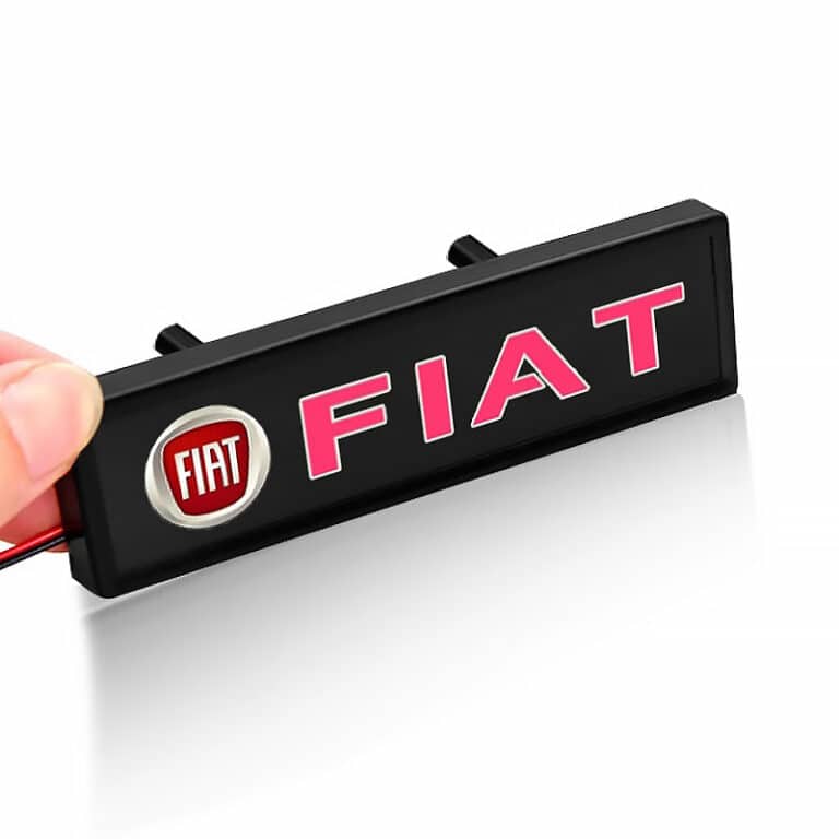LED Fiat Emblem Front Grille |Puddle Lights