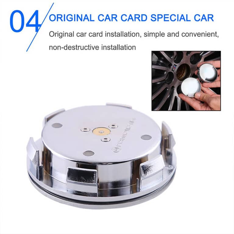 75mm LED Mercedes Floating Center Caps | Puddle Lights