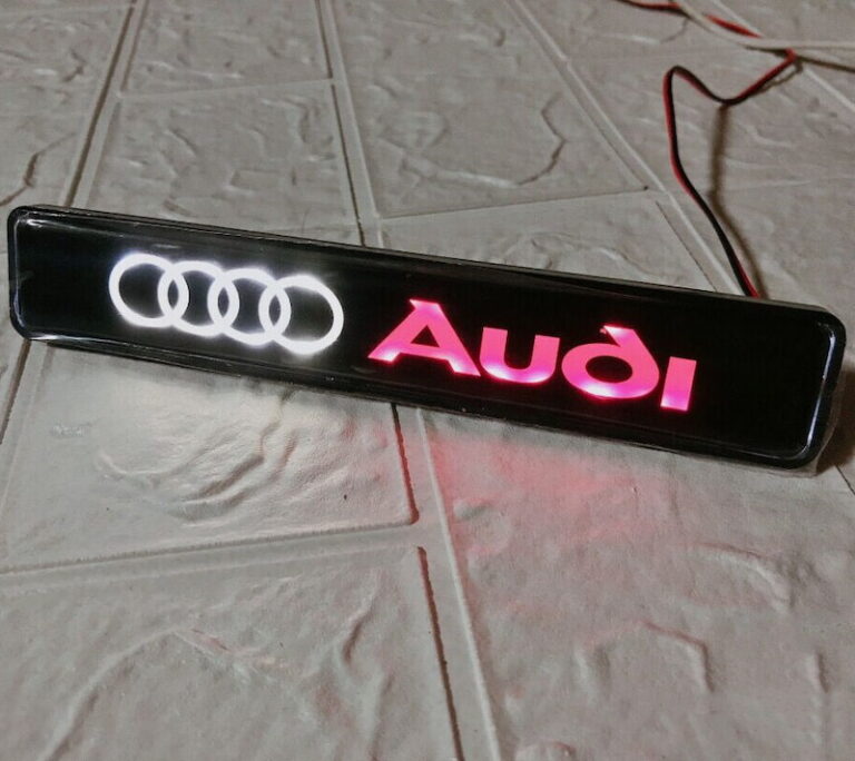 Audi LED Front Emblem |Puddle Lights