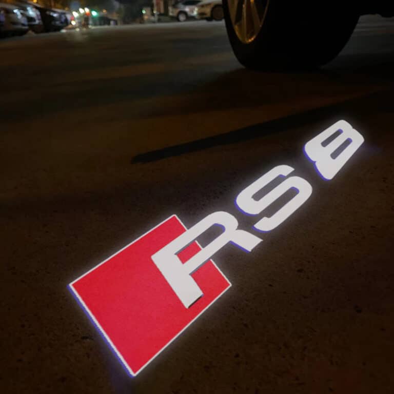 Audi RS8 Puddle Lights Door Projector | Puddle Lights
